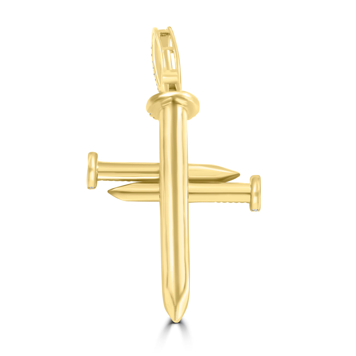 Custom Nail Cross Pendant – Elizabeth & Co. NYC